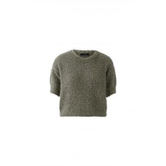 Oui Damen, Strickwaren, Gr&uuml;n, XSGr&ouml;&szlig;e