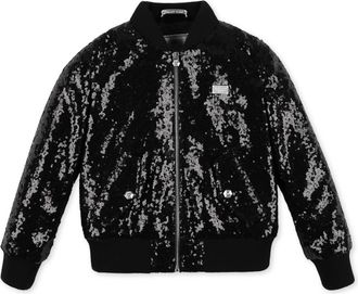Philipp Plein Bomber Paillettes