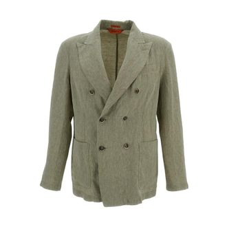 Barena Zweireiher-Jacke - - Jackets - Herren - Gr&uuml;n - XL