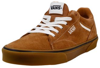 Vans Seldan Herren Sneaker, Suede Gum Brown, 45 EU