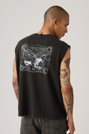 Levi's D&eacute;bardeur En Maille - Homme - Noir / Eagle Buckle Jet Black - XL