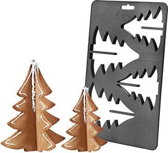 Gastromax GastroMax - 3D Ausstechform - 2 Weihnachtsbäume - Gebäckform für originelle Kekse - Für die gelungene Weihnachtsbäckerei