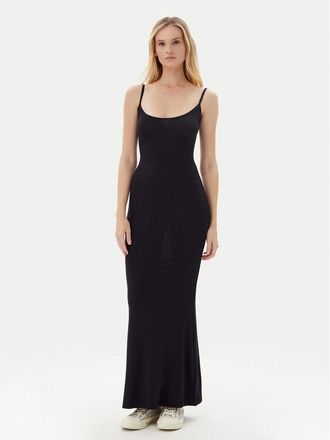 Guess Sommerkleid O5GK10 KCDA2 Schwarz Regular Fit