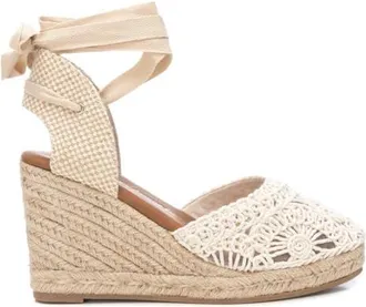 Xti | Sandalias para mujer XTI 142336 alpargatas moda juvenil color beige con cu&ntilde;a