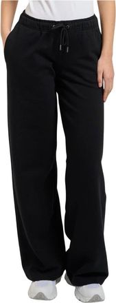Guess Femme, Pantalons, Noir, Taille: 36 FR Pantalon Regular Iconique Brod&eacute;
