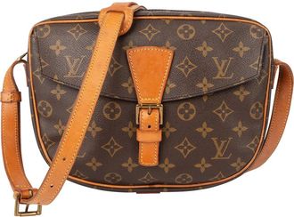 Louis Vuitton Crossbody Bags - Louis Vuitton Canvas Monogram Jeune Fille GM Cross - Gr. unisize - in Braun - f&uuml;r Damen