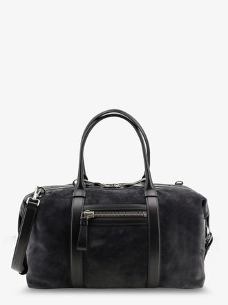 Tom Ford Buckley Holdall Suede Travel Bag - TOM FORD - gender_Man