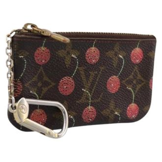 Louis Vuitton Porte-monnaie en toile Monogram Pre-owned - Femme - Pre-owned - Brun - Taille: ONE Size