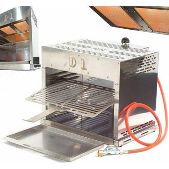 Apex Hochtemperatur Gasgrill Edelstahl Grill 800&deg; Oberhitzegrill BBQ Steak 56526