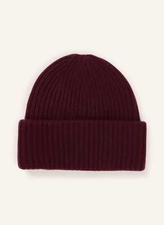 Soft Goat Soft Goat Cashmere-M&uuml;tze rot