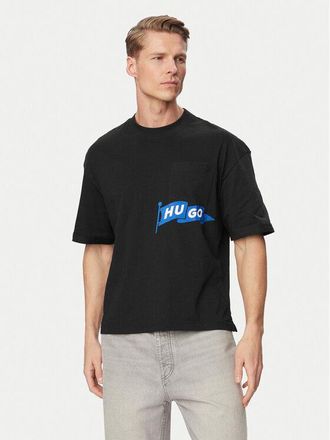 HUGO BOSS T-Shirt Nohacrop 50556406 Schwarz Loose Fit