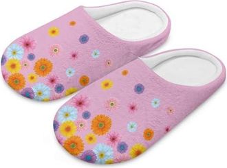 Coloranimal Chaussons de spa pour invit&eacute;s - Jetables et r&eacute;utilisables - Antid&eacute;rapants - Bout ferm&eacute;, tournesol, 38.5/39.5 EU