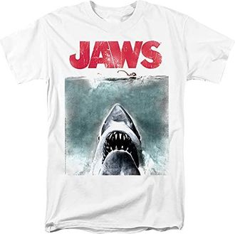 Jaws LYYJY Jaws Vintage Poster Short Sleeve Mens Shirt