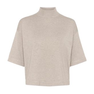 Kaffe KAlizza Turtleneck - - Knitwear - Damen - Grau - M