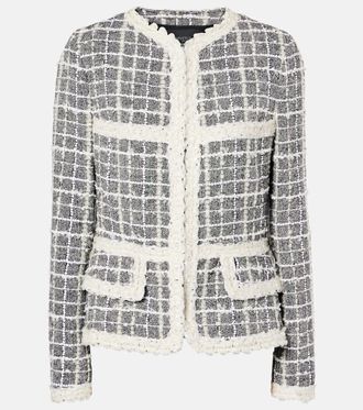 Giambattista Valli Jacke aus Bouclé