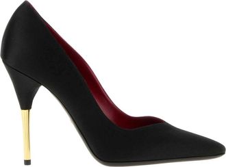 Valentino Garavani Enigme Satin Pumps - - Shoes - Damen - Schwarzk - 36 EU