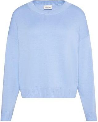Calvin Klein Pull droit manches longues en coton