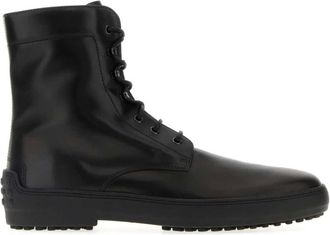 Tod's Homme, Chaussures, Noir, Taille: 44 EU Stivaletto Nuovo Winter Gomm 84L