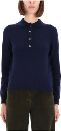 Aspesi Femme, Pulls, Bleu, Taille: 38 FR Cashmere Tricots