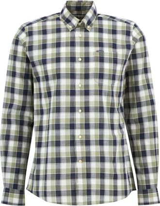 Barbour Homme, Chemises, Vert, Taille: XL Harwood Gingham Tailored Shirt