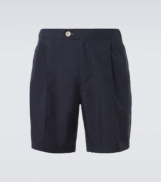 Brunello Cucinelli Mid-Rise Bermuda-Shorts