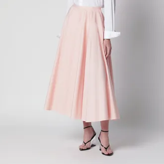 Givenchy Langer, weiter Rock in Hellrosa