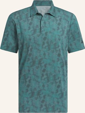 adidas ultimate365 Textured Poloshirt Mit Print gruen