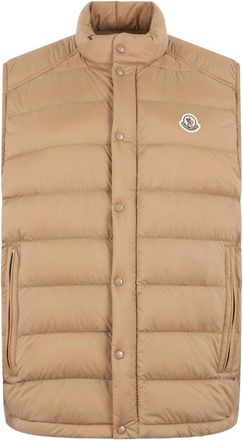 Moncler Homme, Vestes, Beige, Taille: XL Tibb Padded Gilet
