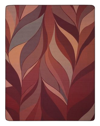 BIEDERLACK Wohndecke mit Zierstich Autumn Ember Gr&ouml;&szlig;e 150 x 200