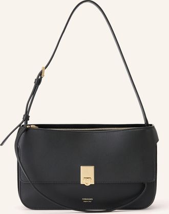 Ferragamo Ferragamo Schultertasche Cara Xs schwarz