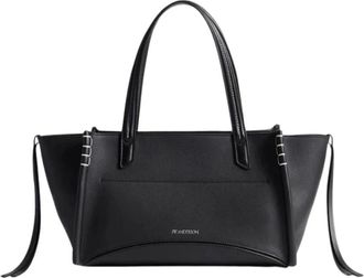 J.W.Anderson Cabas Loafer Allong&eacute; - Femme - Sacs - Noir - Taille: ONE Size