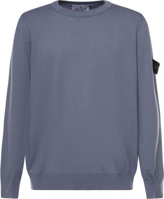Stone Island Homme, Pulls, Bleu, Taille: M Pull ras du cou