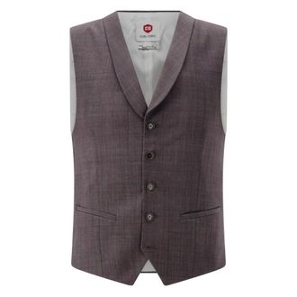 Club of Gents Philipp-ST Weste - - Suits - Herren - Lila - M