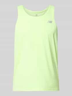 New Balance Tanktop mit Logo und Rundhalsausschnitt