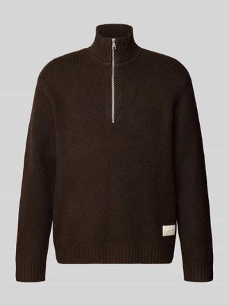 Jack & Jones Relaxed Fit Strickpullover aus elastischem Woll-Mix