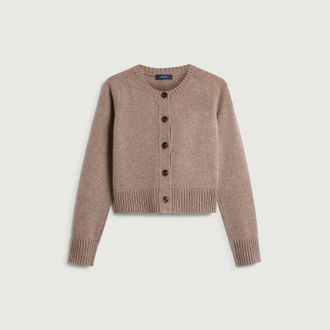 SOEUR CARDIGAN VIRGINIA BEIGE CHIN&Eacute;