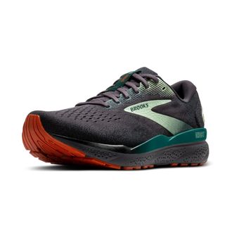 Brooks Herren Ghost 16 Running Shoe, Blackened Pearl/June Bug/Green, 43 EU