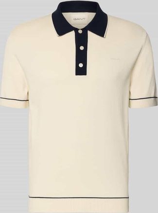 GANT Slim Fit Poloshirt mit Logo-Stitching
