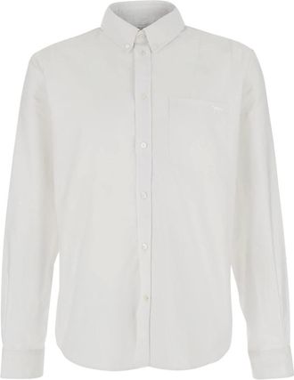 Maison Kitsun&eacute; Homme, Chemises, Blanc, Taille: M Profile Fox Regular Shirt