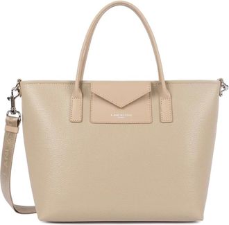Lancaster Femme, Sacs, Beige, Taille: ONE Size Maya Double KBA Tote Bag