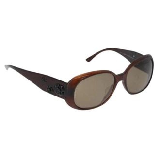 Chanel Pre-owned Vintage Sonnenbrille - - Pre-owned - Damen - Braun - ONE SIZE