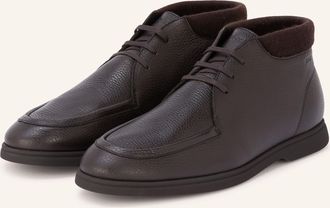 HUGO BOSS Schn&uuml;rboots Sienne braun