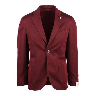 L.B.M. 1911 L.b.m. 1911, Homme, Vestes, Rouge, Taille: M Giacca sfiancata