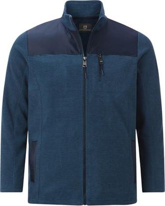 Jan Vanderstorm Homme Veste Polaire Jorvik Bleu, 80/82