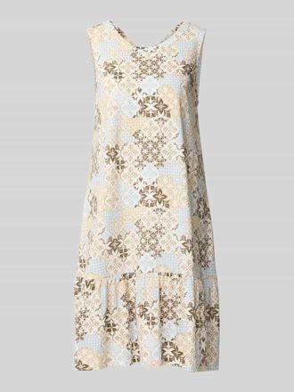 s.Oliver Red Label Relaxed Fit Freizeitkleid aus Baumwoll-Modal-Mix
