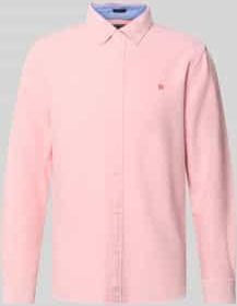 Superdry Regular Fit Freizeithemd mit Logo-Stitching