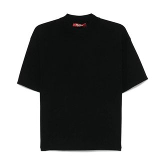 Max Mara Amici High Neck Knit Top - Femme - Tops - Noir - Taille: 40 FR