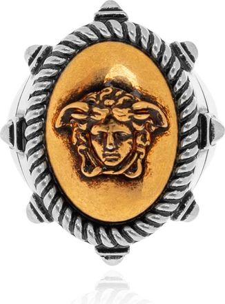 Versace Femme, Accessoires, Gris, Taille: 58 MM Bague Tivoli