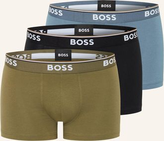 HUGO BOSS 3er-Pack Boxershorts Power gruen