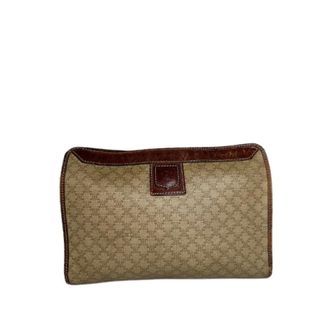 Celine Pochette Triomphe doccasion - Femme - Pre-owned - Beige - Taille: ONE Size